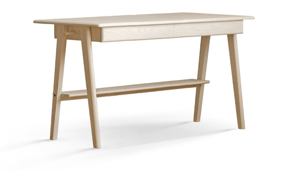 solid wood desk cream wind desk computer desk home study desk small ...