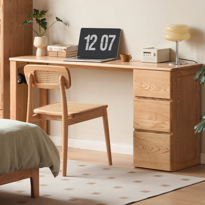 Tall Narrow Computer Desk Small Table Desk | Hardwood Artisans