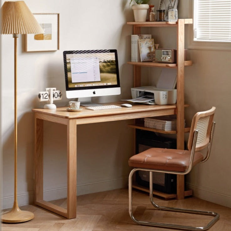 Solid Wood Computer Desk For Small Space Small Folding Writing Wooden
