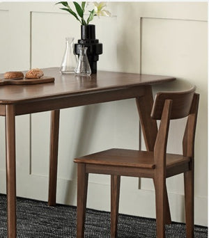 solid wood dining table simple modern ash wood home dining table Nordic ...