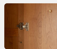 all solid wood wardrobe medieval cherry wood locker handle cabinet door ...