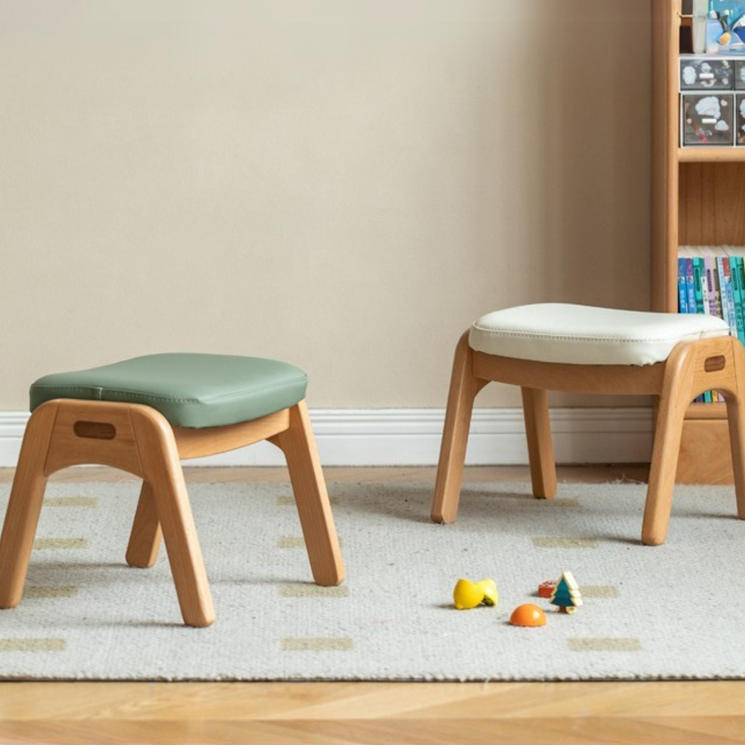 solid wood children's learning stool modern simple home small stool ...