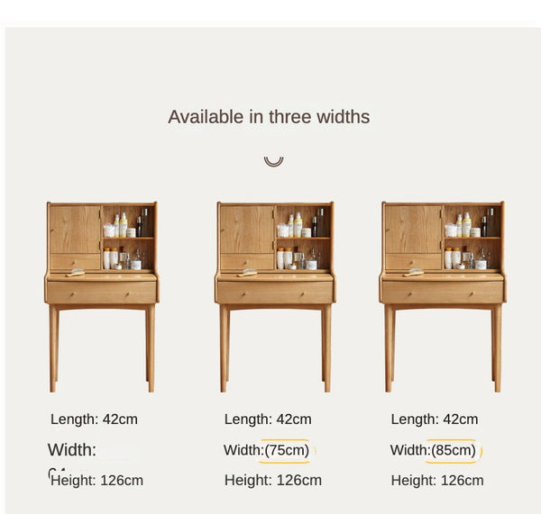 Oak solid wood Dressing table, makeup table