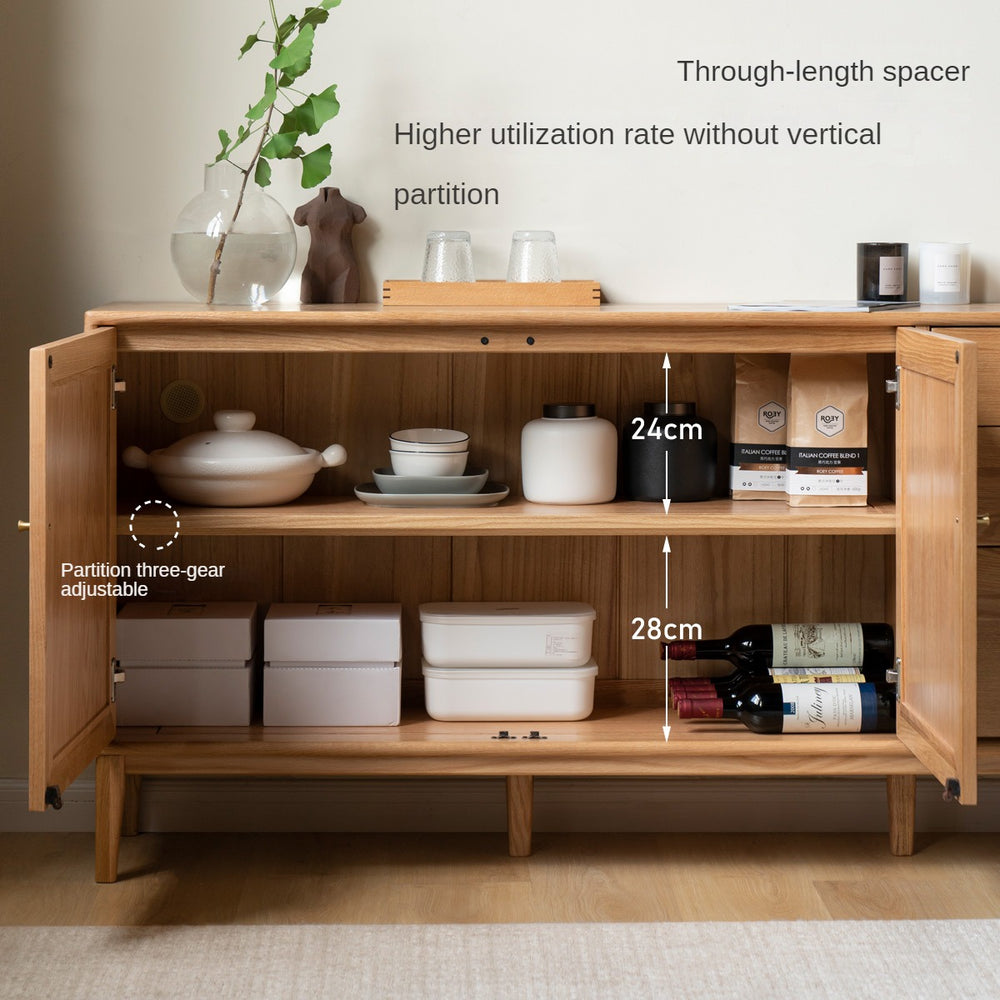 Oak Solid Wood Classic Sideboard