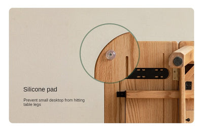 solid wood folding dining table, household dining table, small unit ...