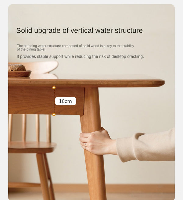 solid wood retractable dining table cherry wood dining table antique ...