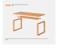 solid wood dining table against the wall large table home dining table ...