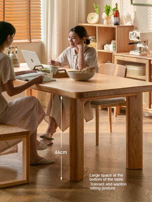 solid wood dining table restaurant dining table home large table ...