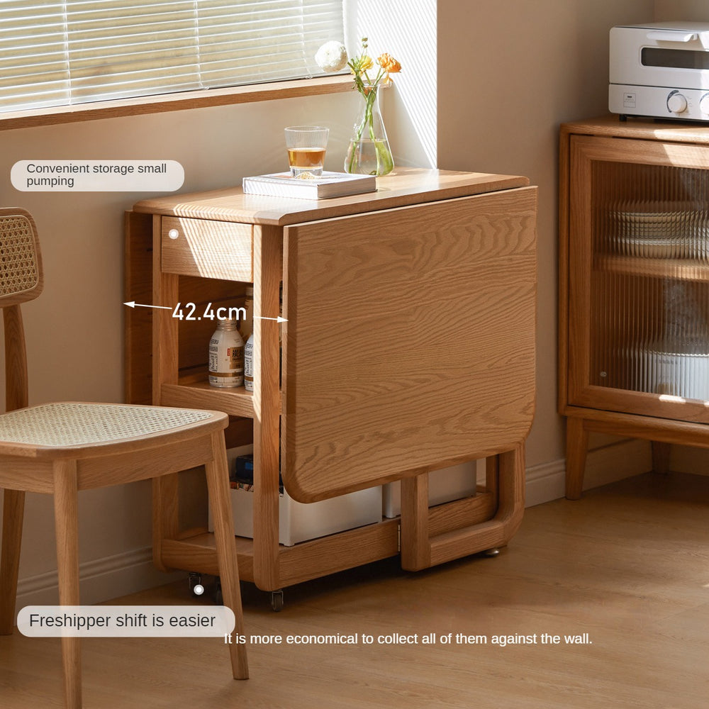 solid wood folding dining table household small apartment slate dining ...