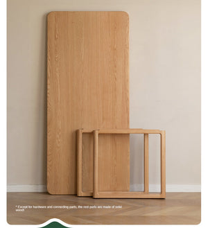 Solid wood large plate table restaurant dining table large size ...