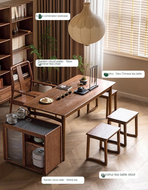 Tea Chair Living Room Master Chair Ash Wood Armchair Tea Table Chair ...