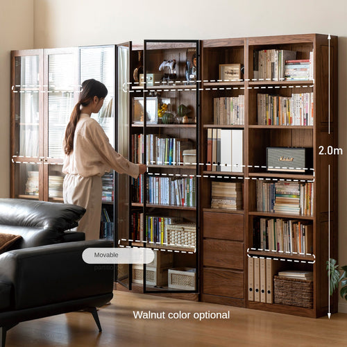 Oak solid wood Bookshelf, bookcase