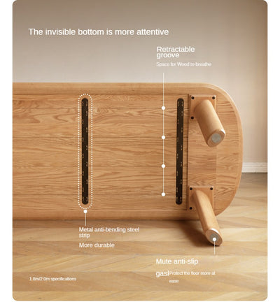 Solid Wood Large Plate Table Restaurant Dining Table Oak Round Corner ...