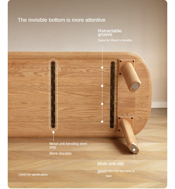 Solid Wood Large Plate Table Restaurant Dining Table Oak Round Corner ...