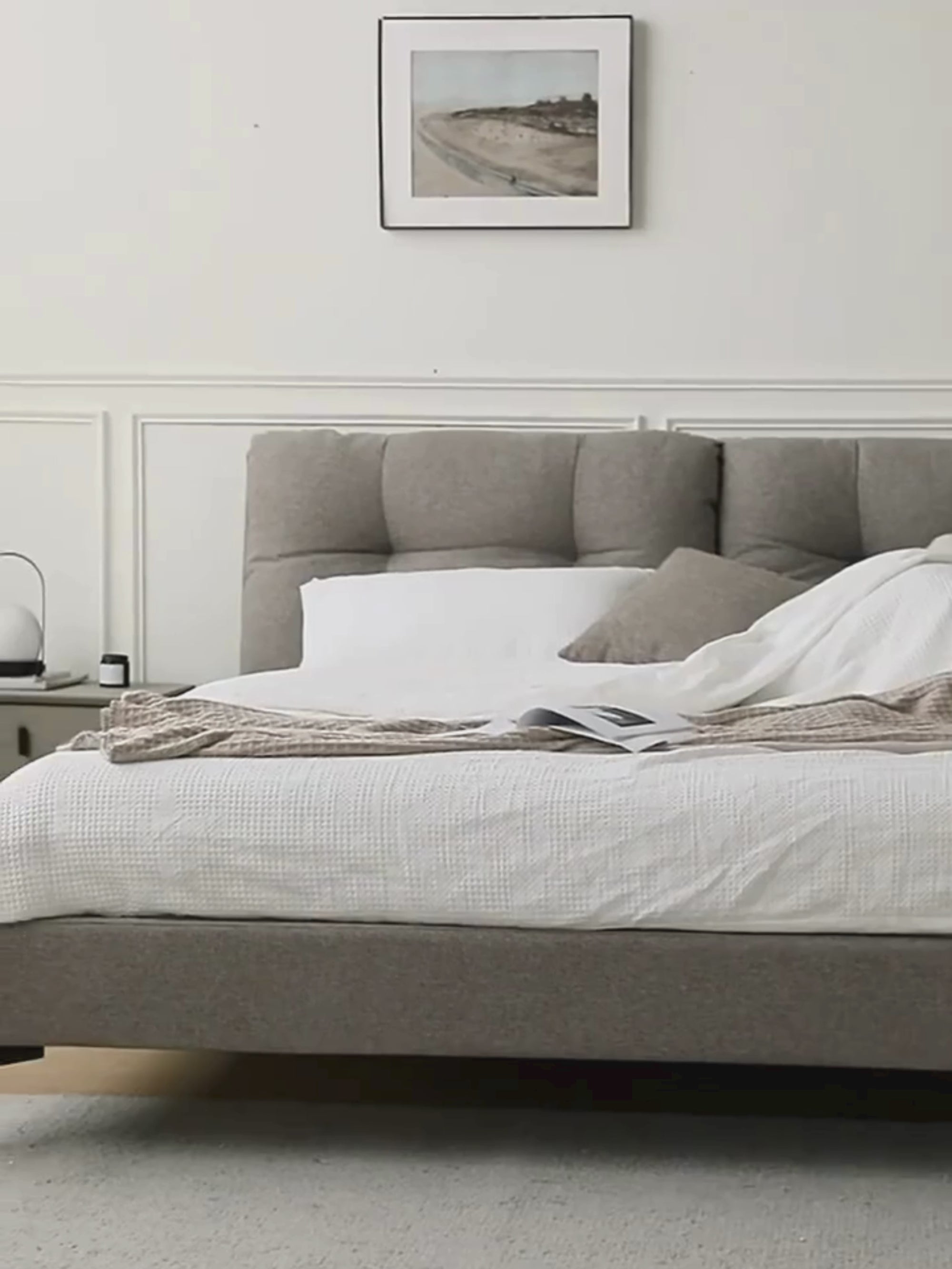 Lightweight Luxury Fabric Bed