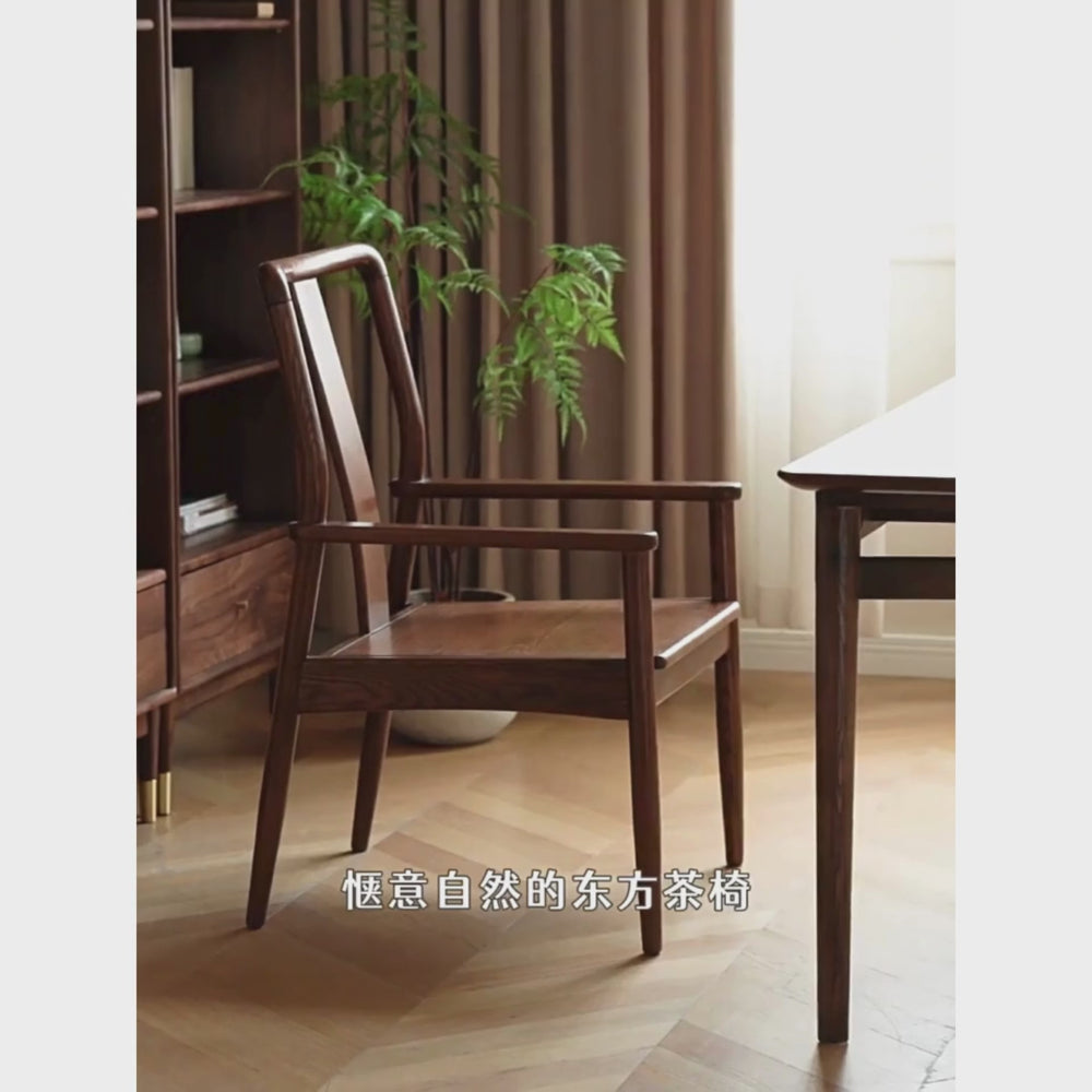 Tea Chair Living Room Master Chair Ash Wood Armchair Tea Table Chair ...