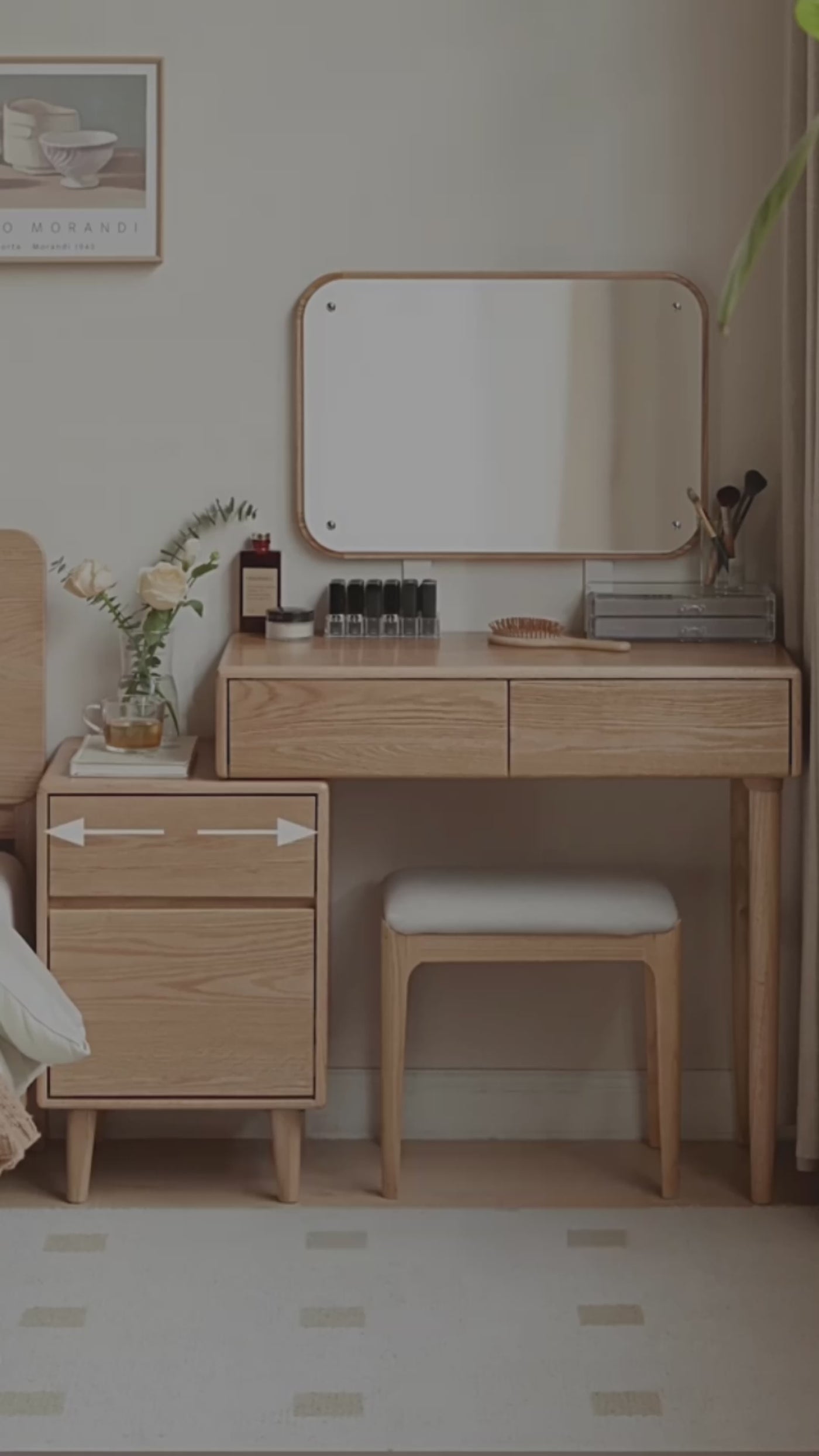solid wood dresser and cupboard integrated oak master bedroom ...