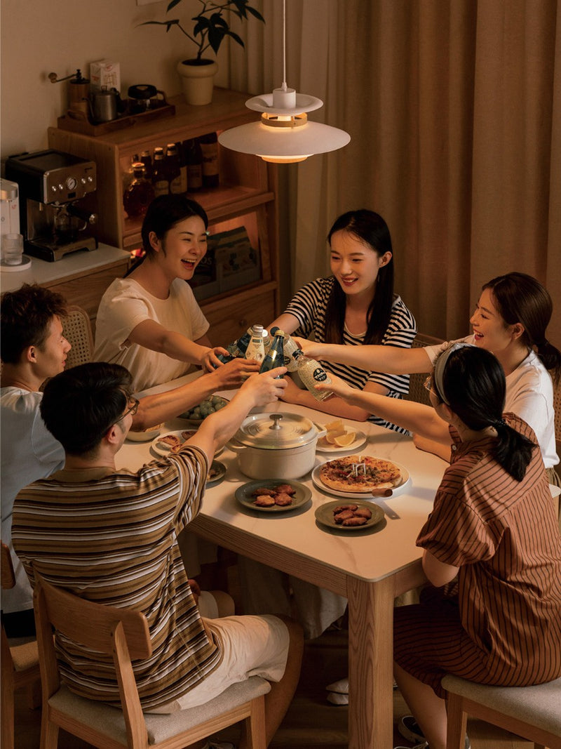 solid wood dining table simple oak dining table slate rectangular ...